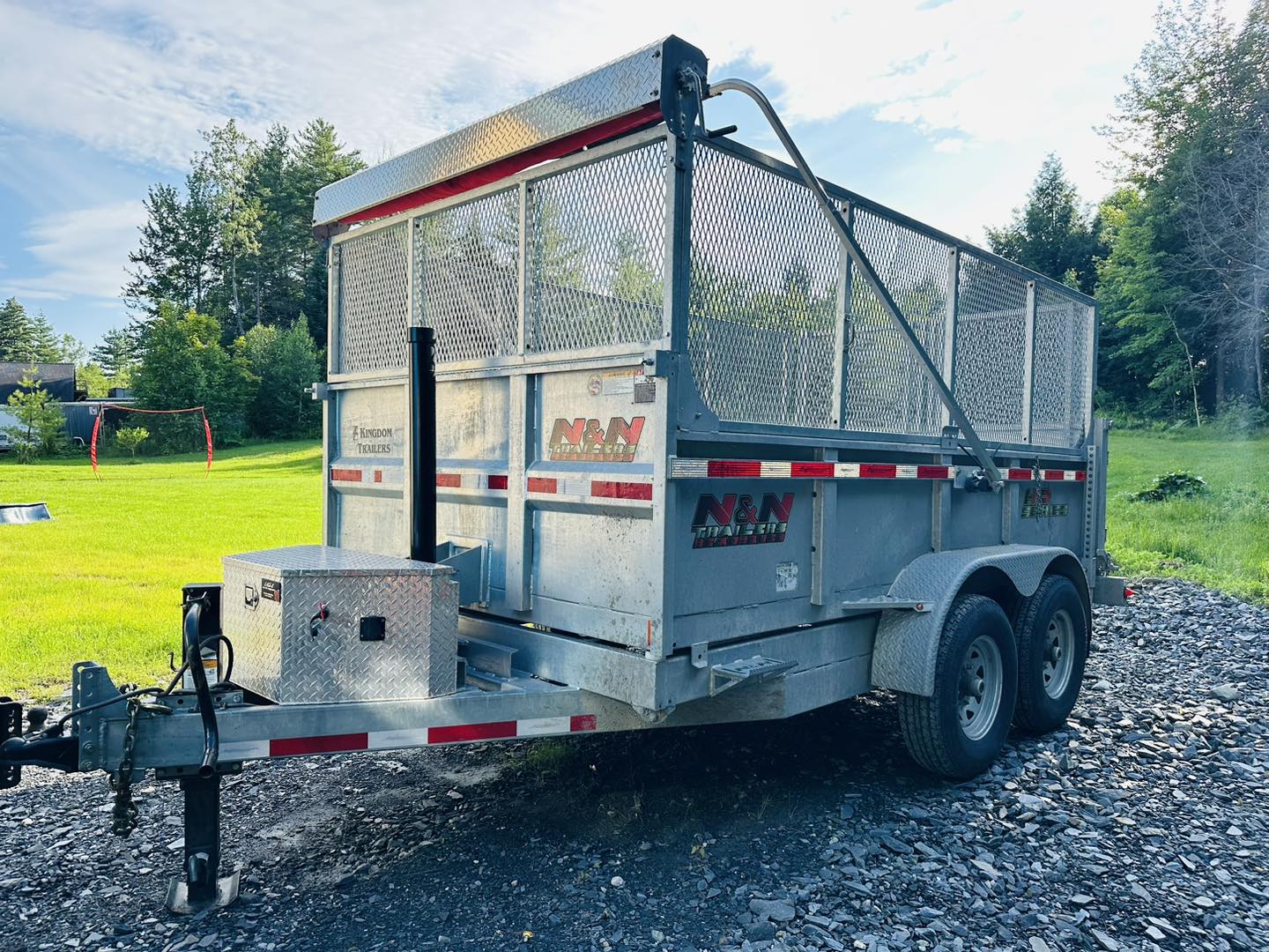 Rent the Dump Trailer | J&S Sales and Services, LLC